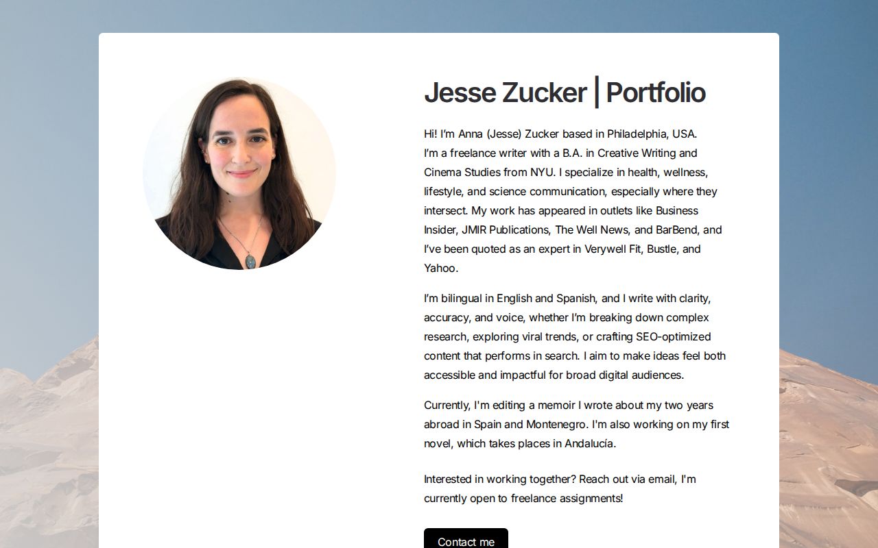 Jesse Zucker | Freelance Writer